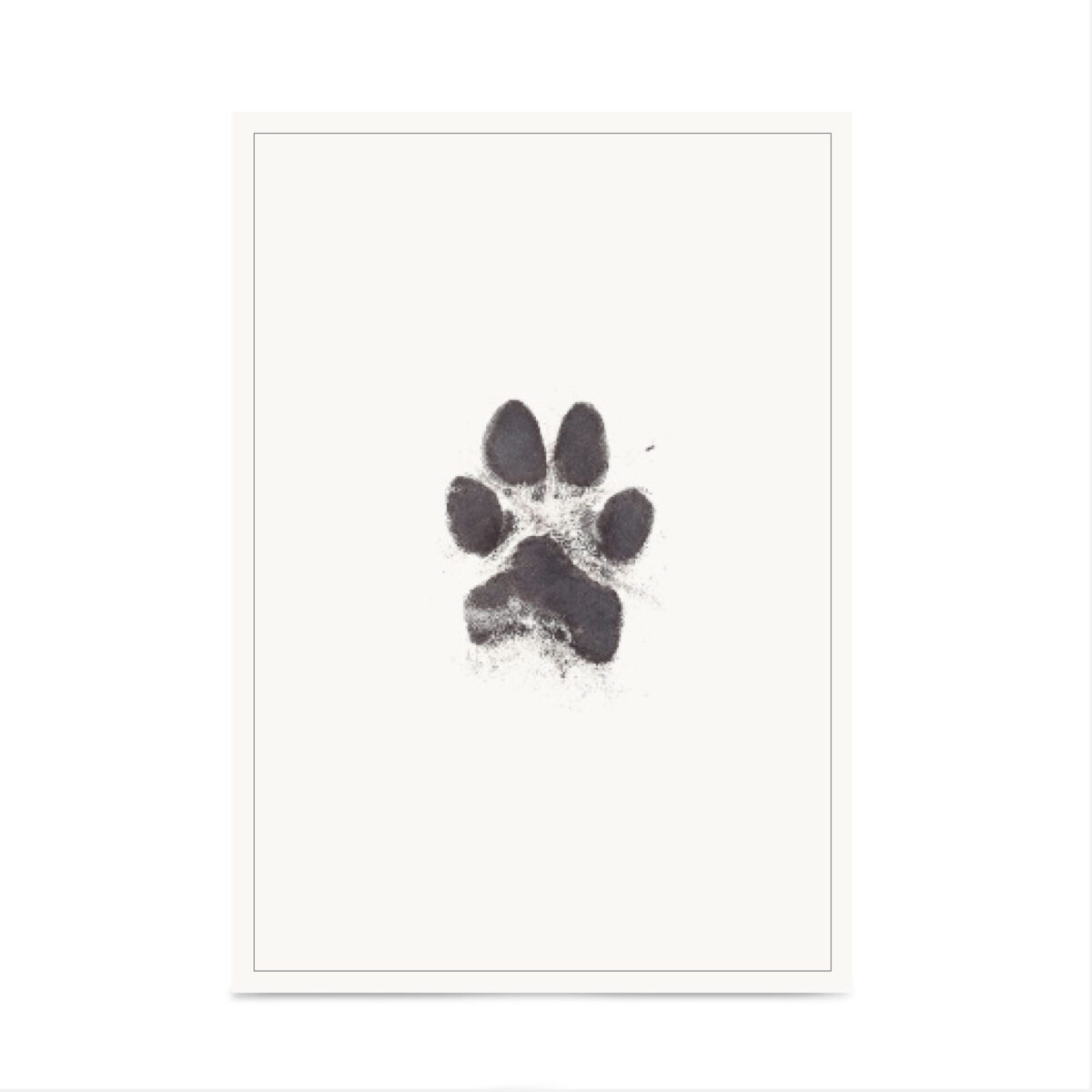 Ink Paw Print | Edenhills Pet Cremation | A lifetime of unconditional love